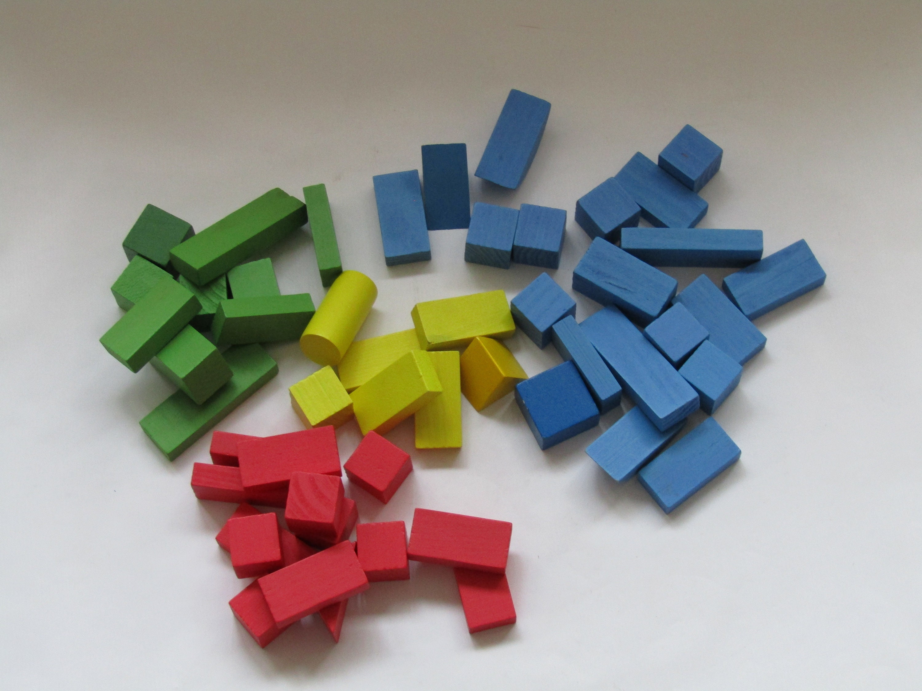 Vintage Wooden Blocks Wooden Blocks Retro Toy Building Toy | Etsy