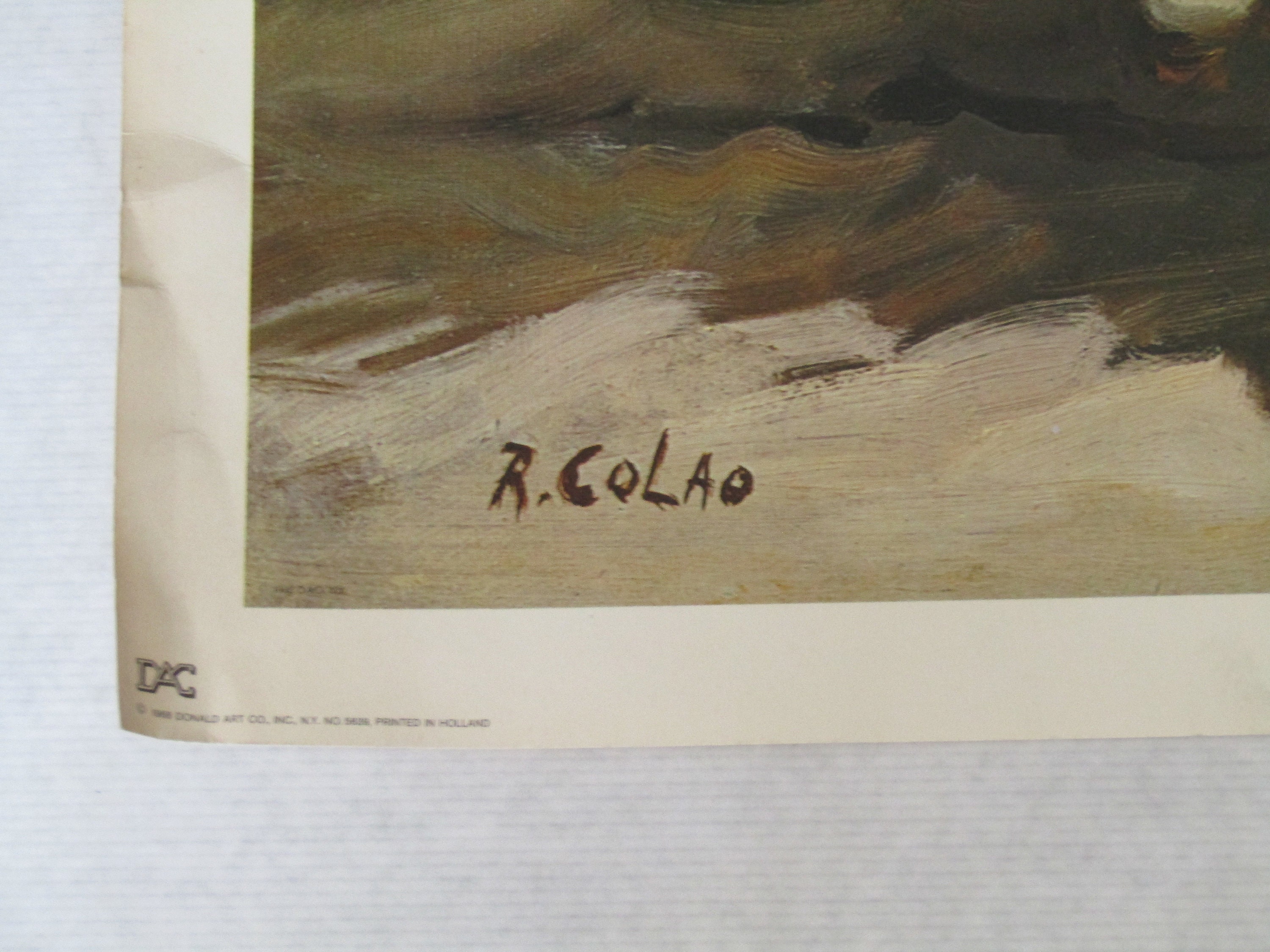 Rudolph Colao Art Print Flowers Art Print Wall Hanging Art | Etsy