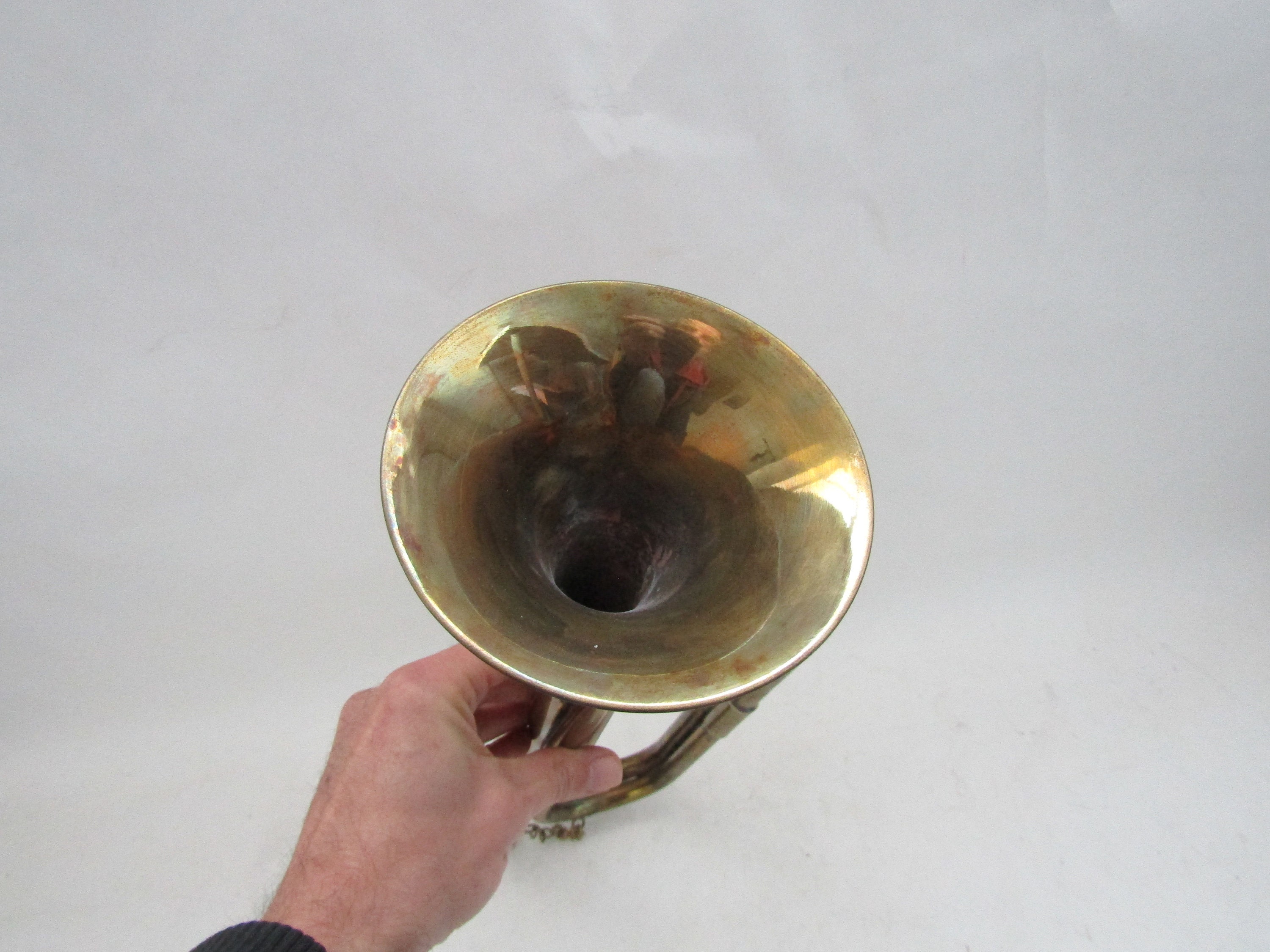 Vintage Brass Bugle Horn: Music Room Decor (40.5cm) - Etsy