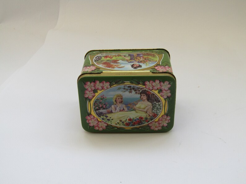 Vintage English Tin Can Litho Tin Container Vintage Tin | Etsy