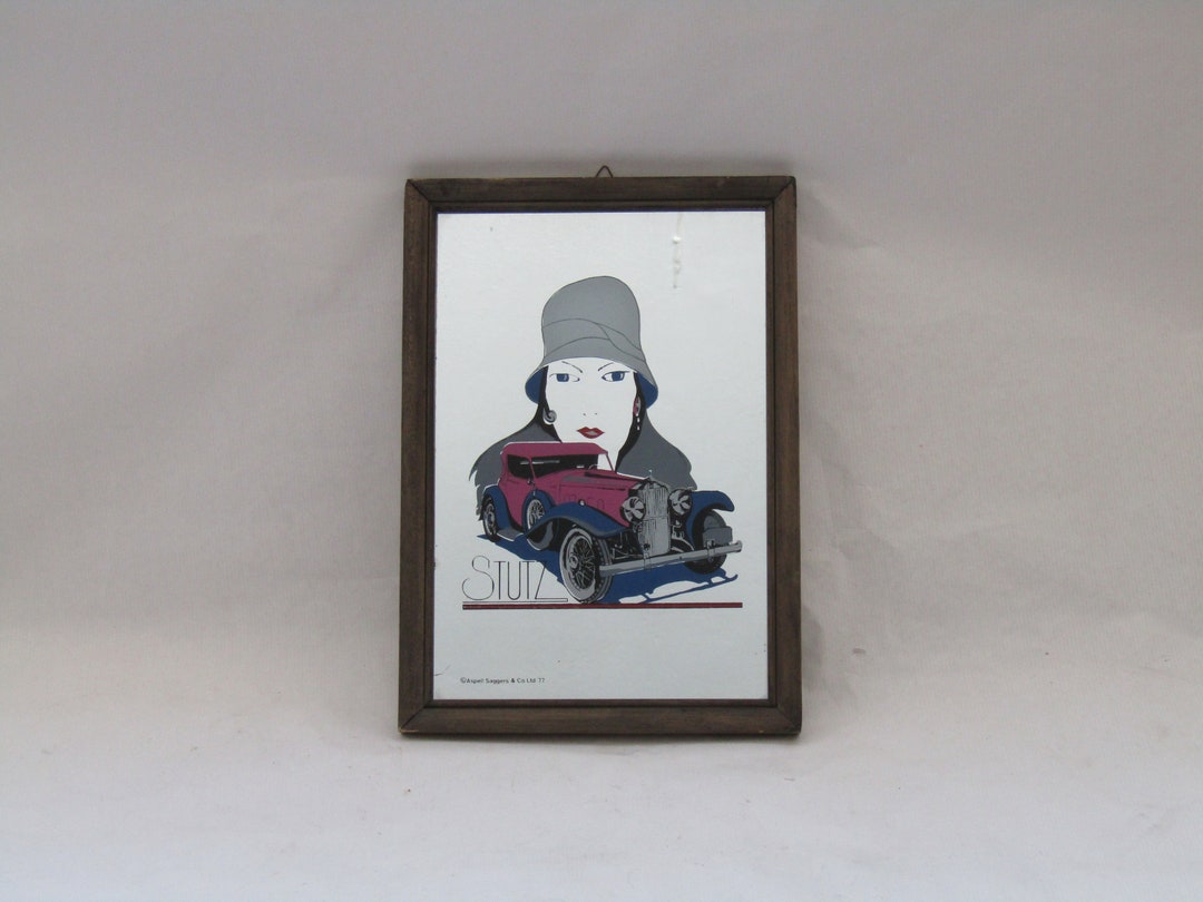 Vintage Stutz Car Mirror: Aspell Saggers & Co LTD 77 - Etsy