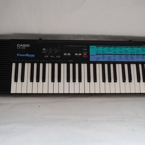 Casio CA 100 Keyboard Synthesizer, It Works Smoothly, Vintage Casio ...