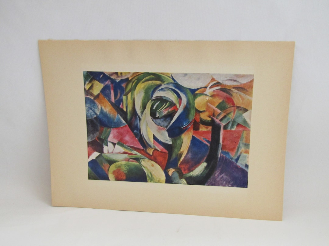 Franz Marc, Franz Marc Art Print, Abstract Art Print, Abstract ...
