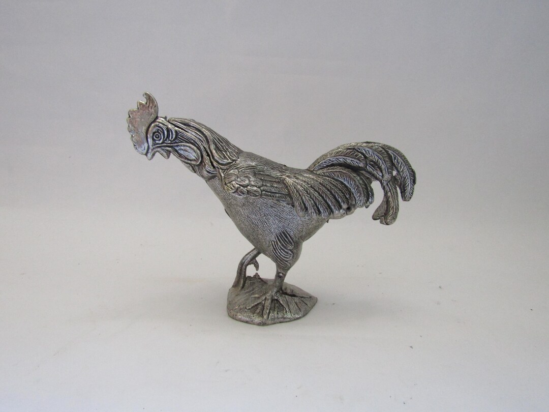 Vintage Italian Rooster Box, Rooster Container, Rooster, Antique Ring ...
