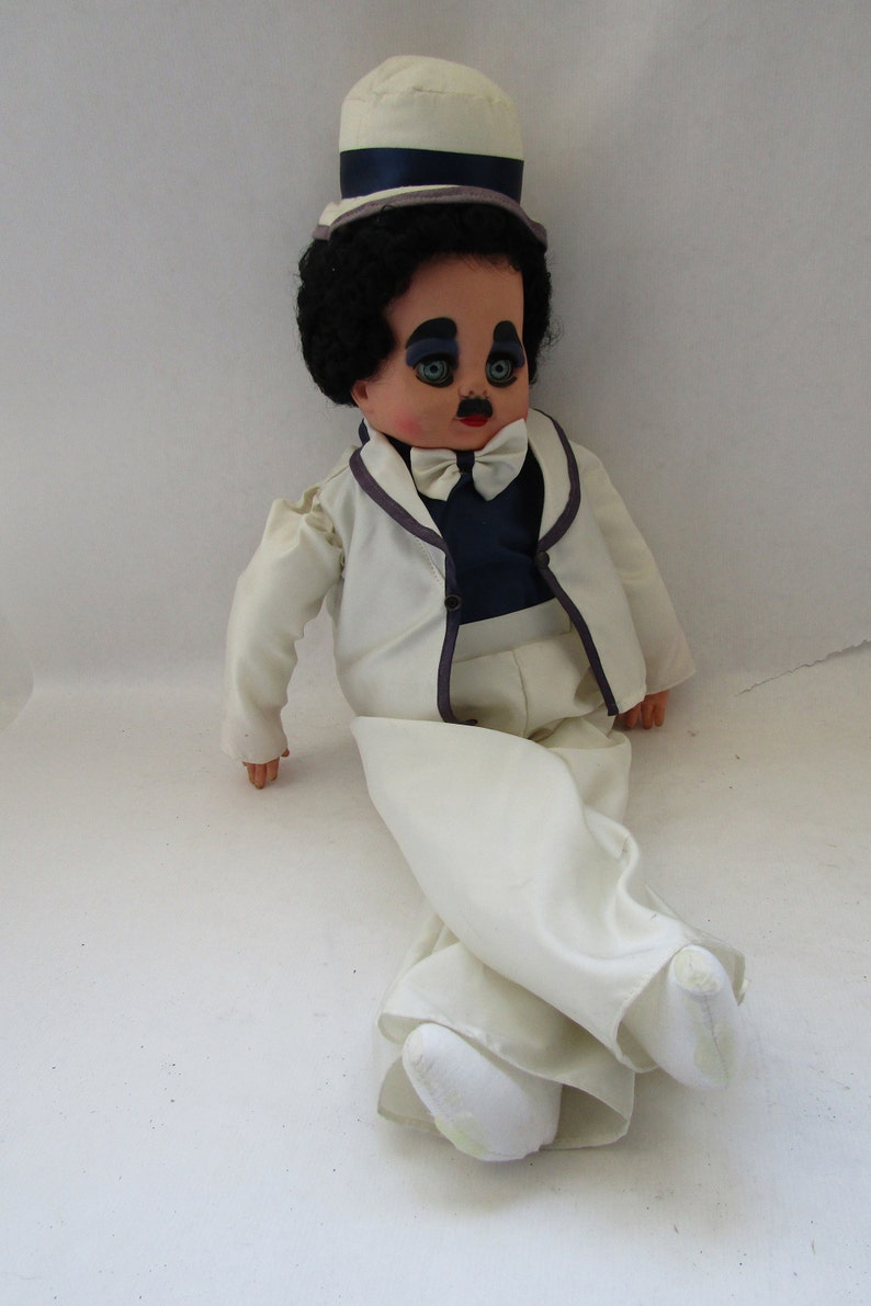 Charlie Chaplin Stuffed Doll Charlie Chaplin Doll Vintage - Etsy