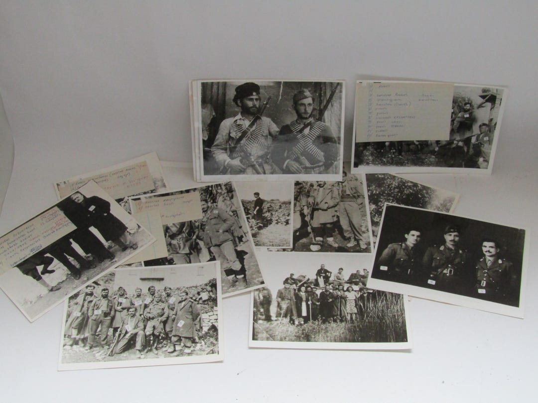 ELAS Black & White Photos: Greek Resistance Collection - Etsy