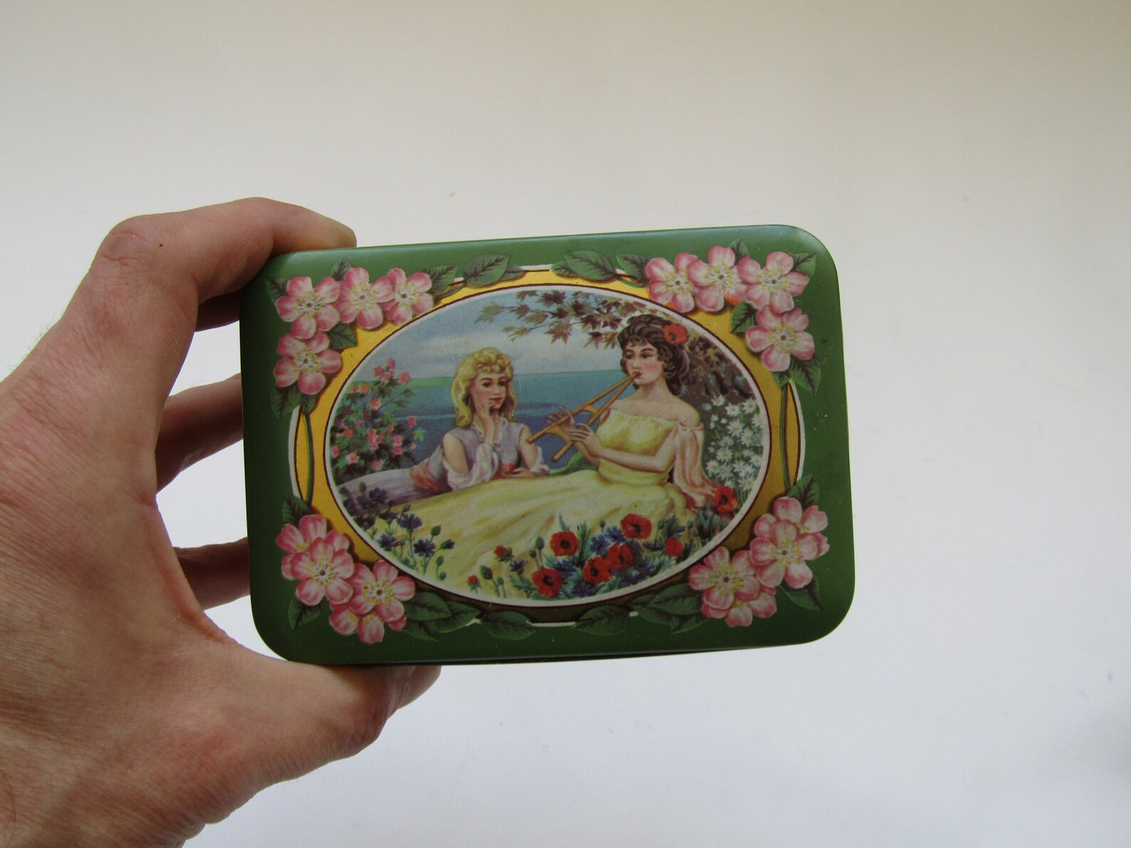 Vintage English Tin Can Litho Tin Container Vintage Tin | Etsy