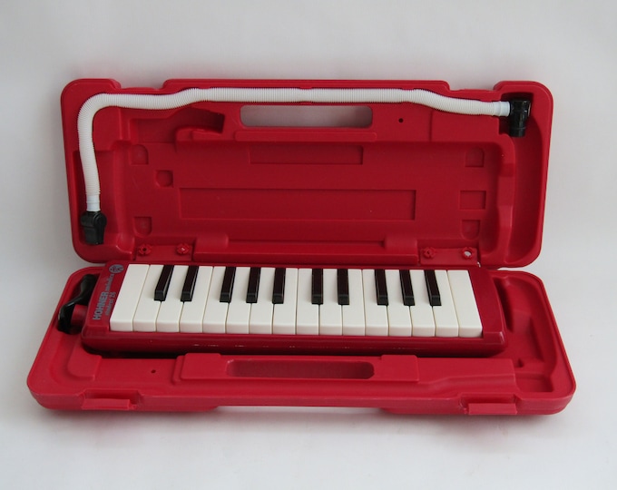 Vintage Hohner Student 26 Red Melodica Musical Instrument - Etsy