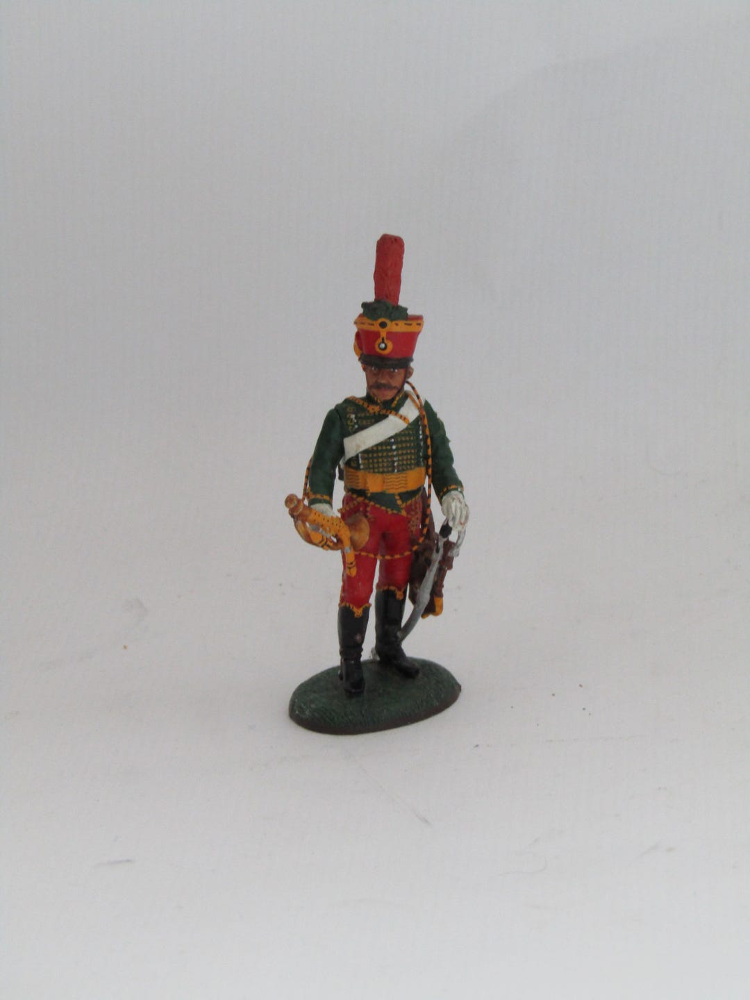 Del Prado Austrian Hussars Trumpeter: Vintage Metal Toy Soldier (1/32 ...