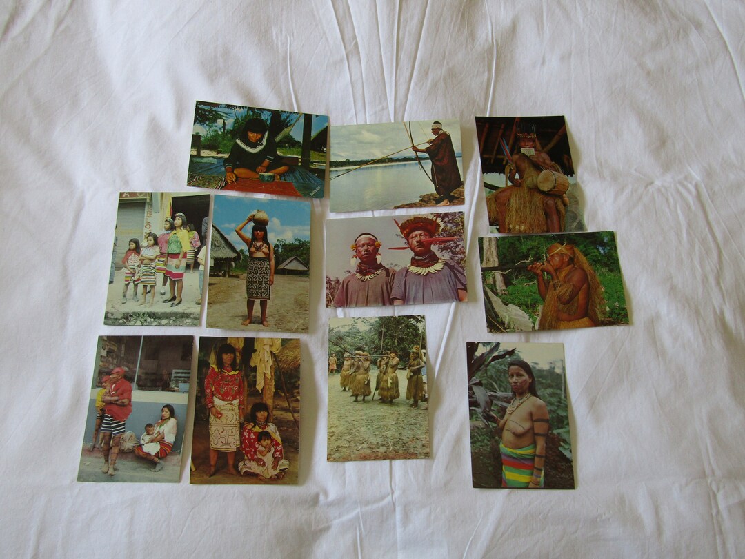 Vintage Postcards Peru - Ecuador, Folk Postcards, Vintage Folk ...