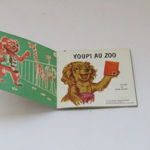 Vintage French Children's Book Yupi Au Zoo, French Kid's Book, French ...