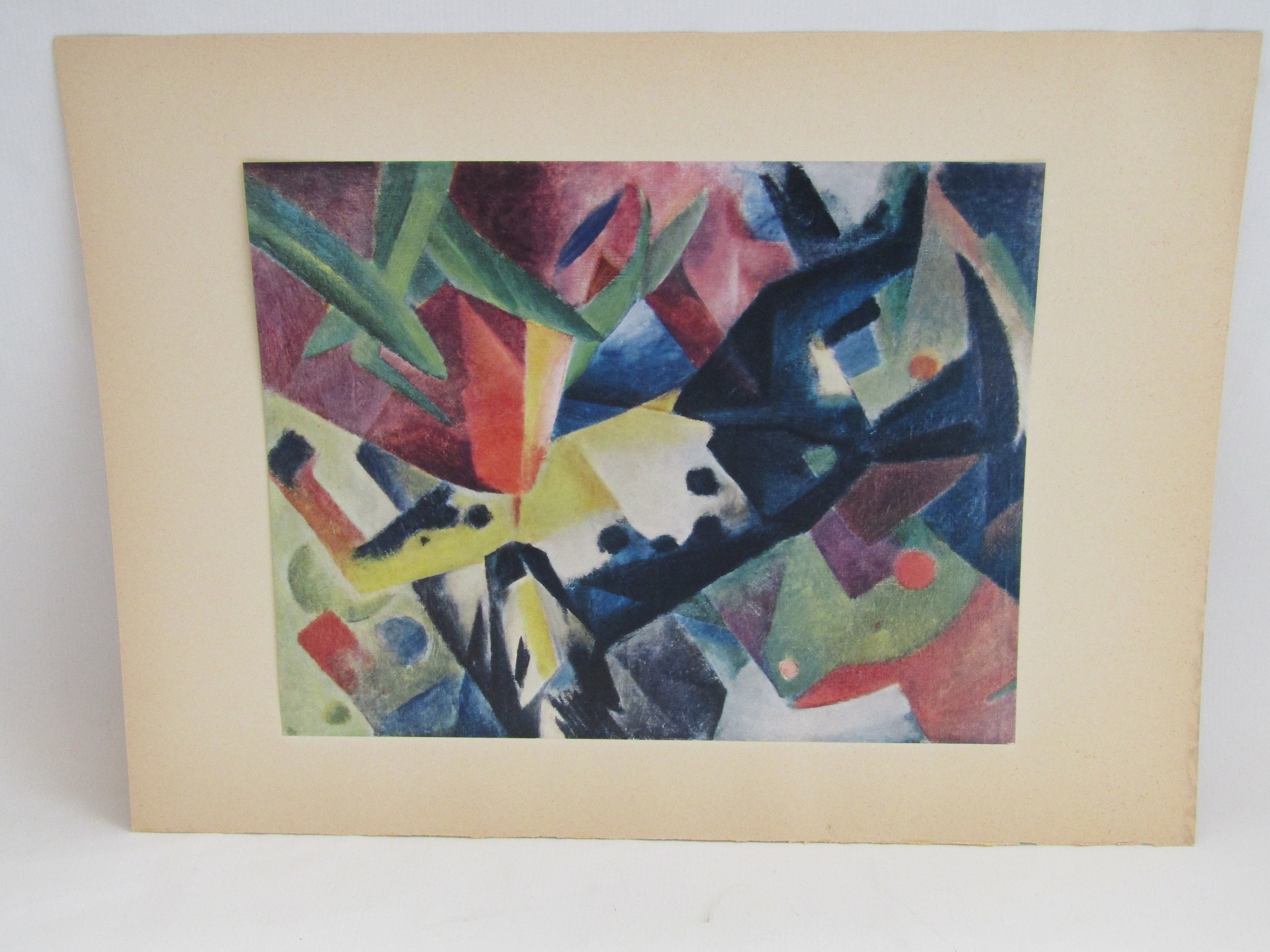 Franz Marc Franz Marc Art Print Abstract Art Print Abstract - Etsy