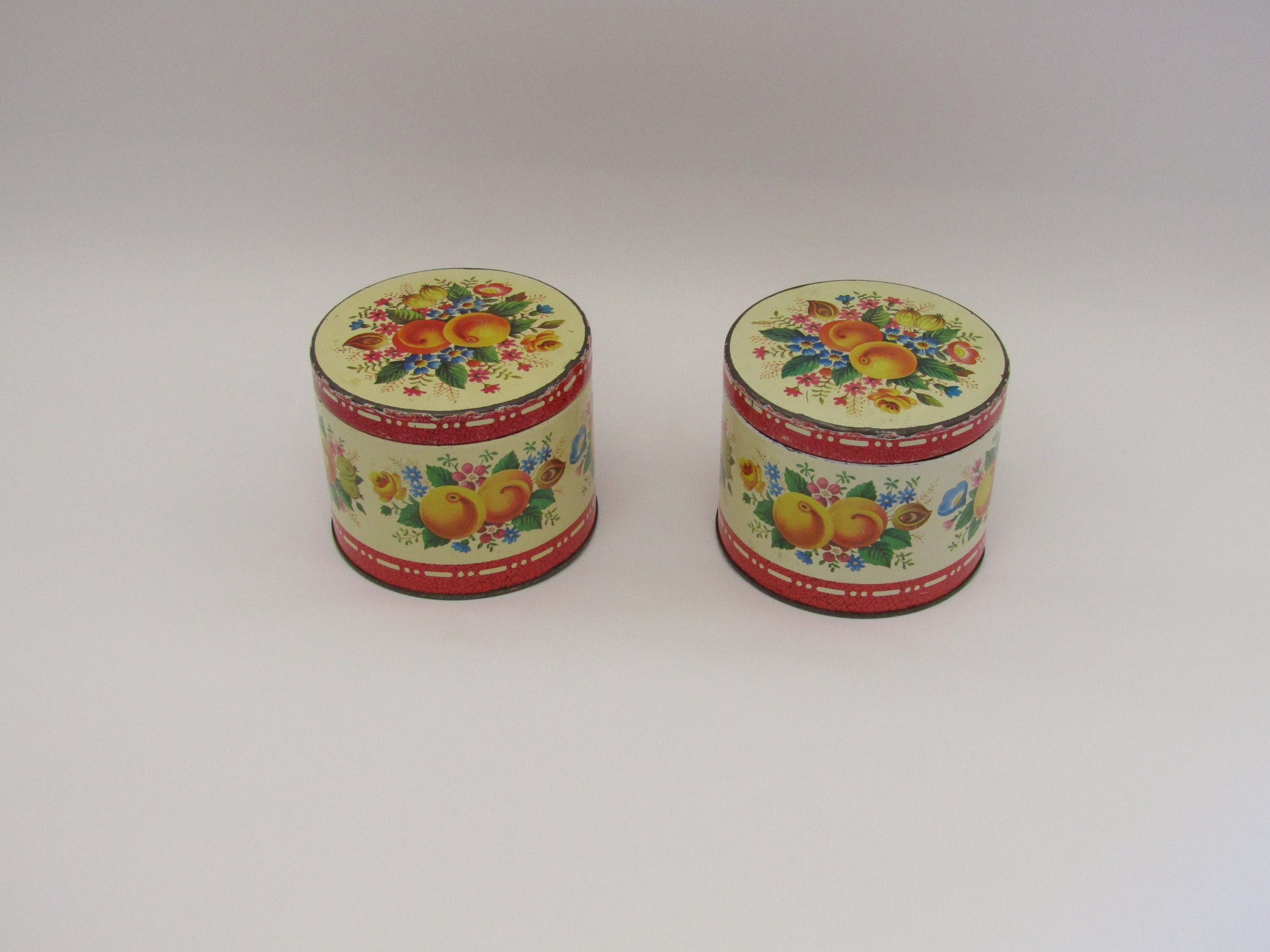 Vintage Tin Cans Vintage Tin Containers Vintage Tin - Etsy