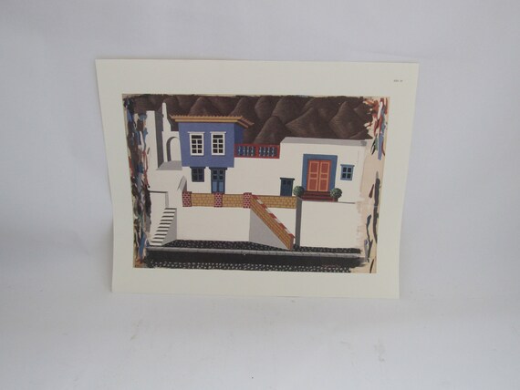 Nikos Engonopoulos Art Architecture of Secular Monuments | Etsy