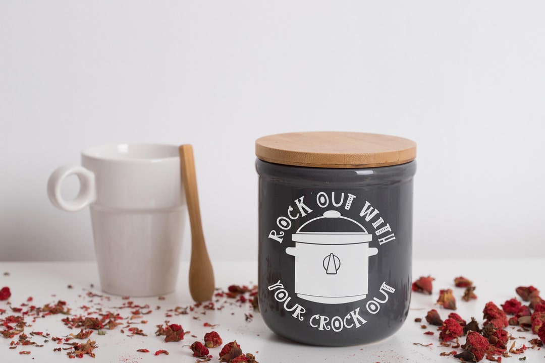 Rock Out With Your Crock Out Decal - Kitchen Crock Pot - Pressure ...