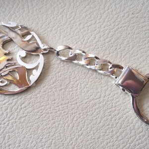 Heavy Key Chain One or Two Names Arabic Made to Order Customized ...