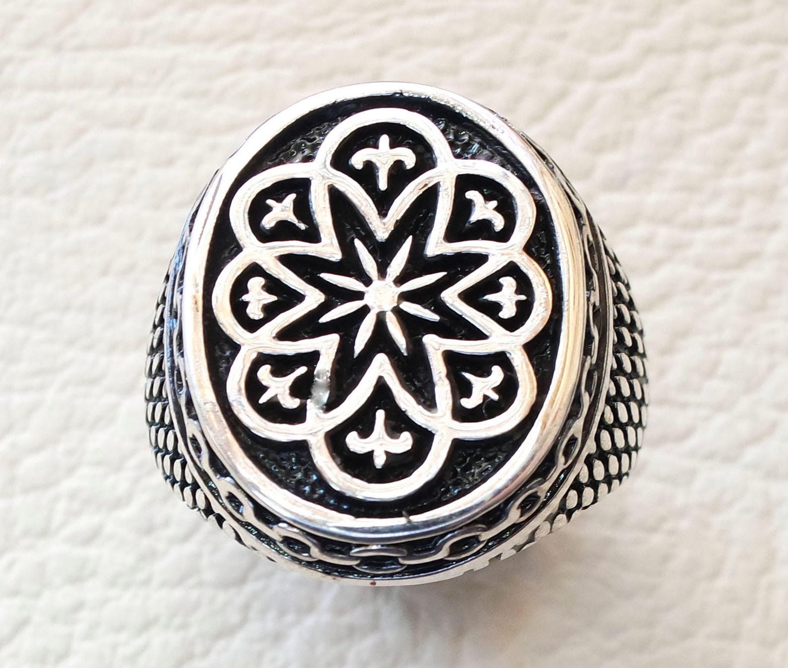 Man Ring Mystic Luck Celtic Talisman Luck Sterling Silver 925 | Etsy