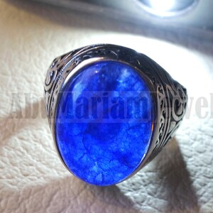 Treated Natural Blue Corundum Identical to Genuine Sapphire Stone Color ...