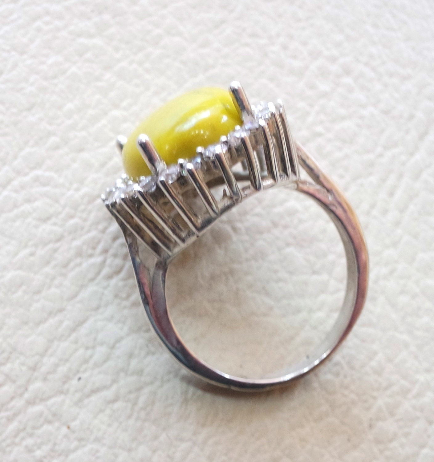 Yellow Turquoise Mohave Natural Semi Precious Oval Stone - Etsy