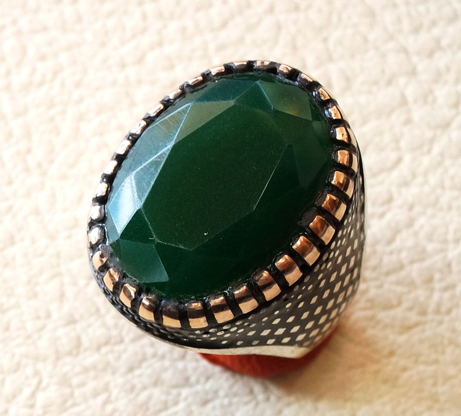 Deep Fancy Opaque Emerald Green Synthetic Corundum Oval Stone - Etsy