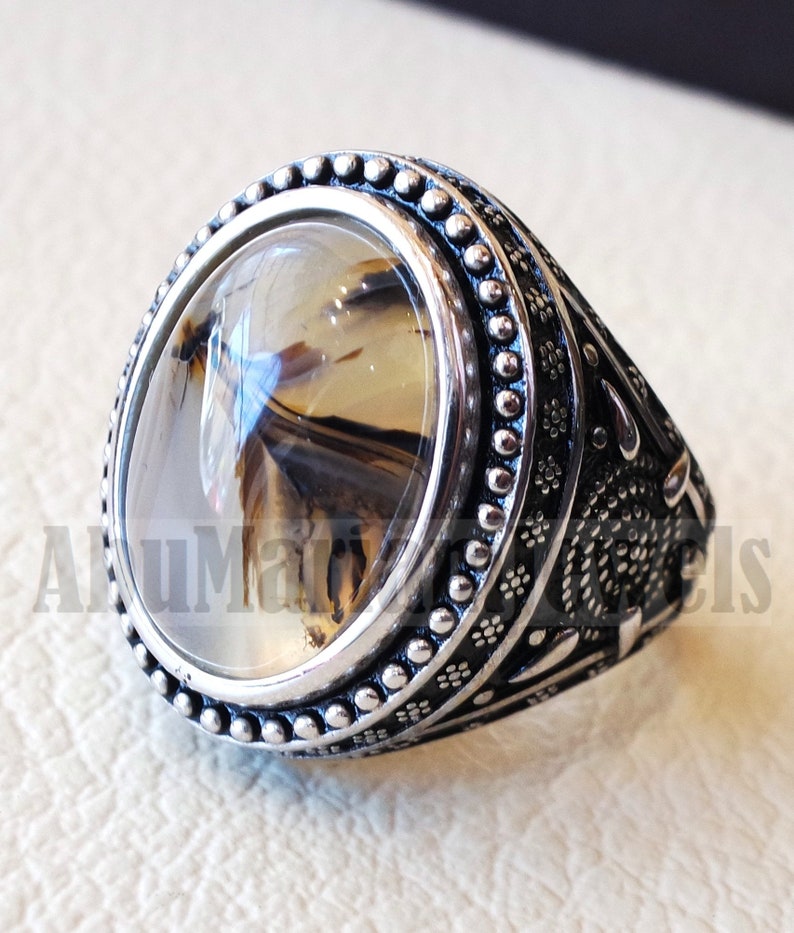 Yamani Aqeeq Akik Akeek Natural Oval Semi Precious Multi - Etsy