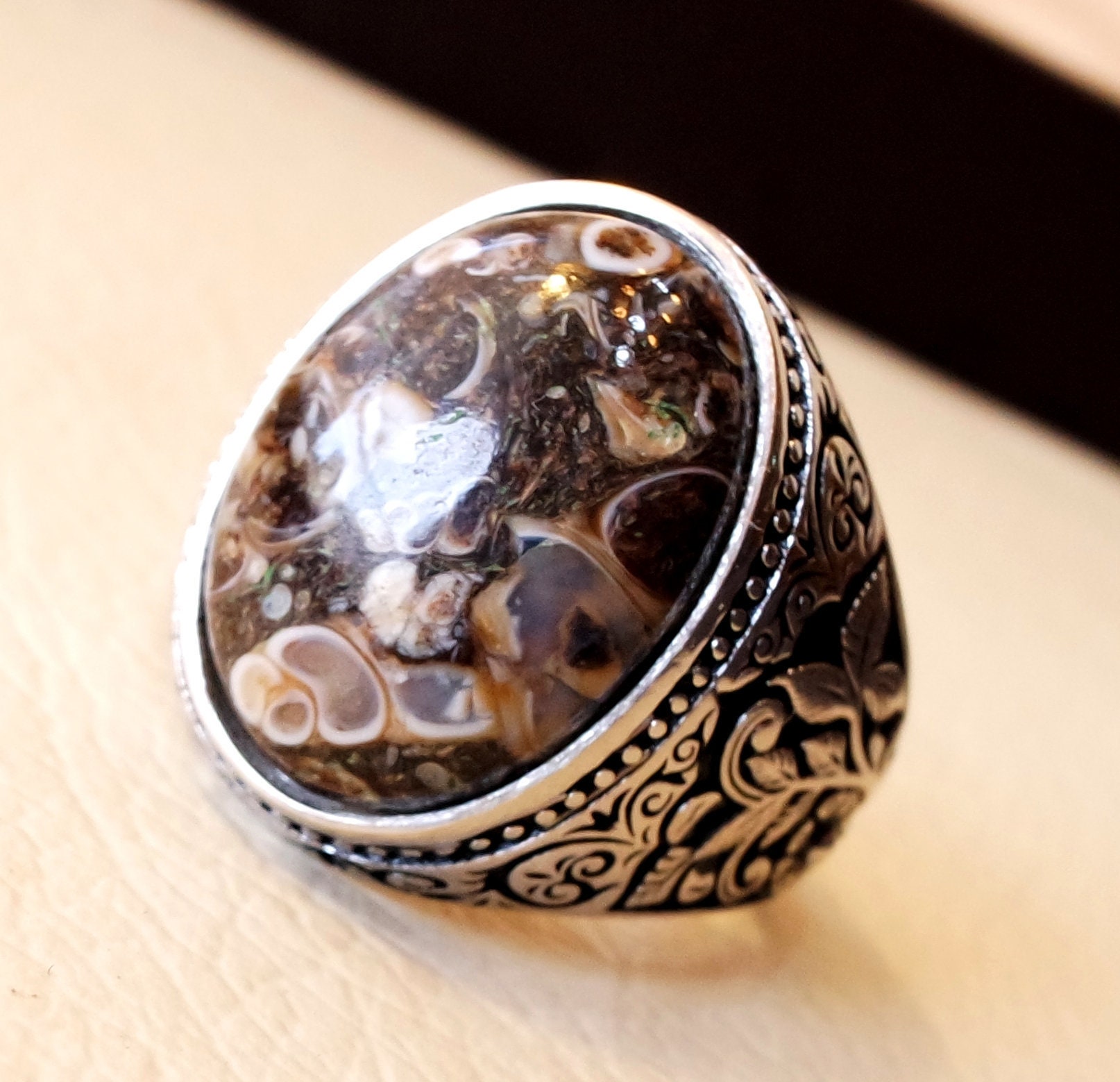 Turtella Turtle Jasper Stunning Natural Stone Semi Precious - Etsy