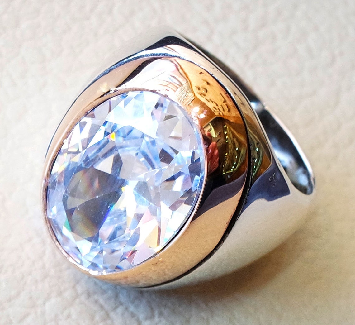 Diamond Synthetic Stone High Quality White Color Cubic Zircon - Etsy