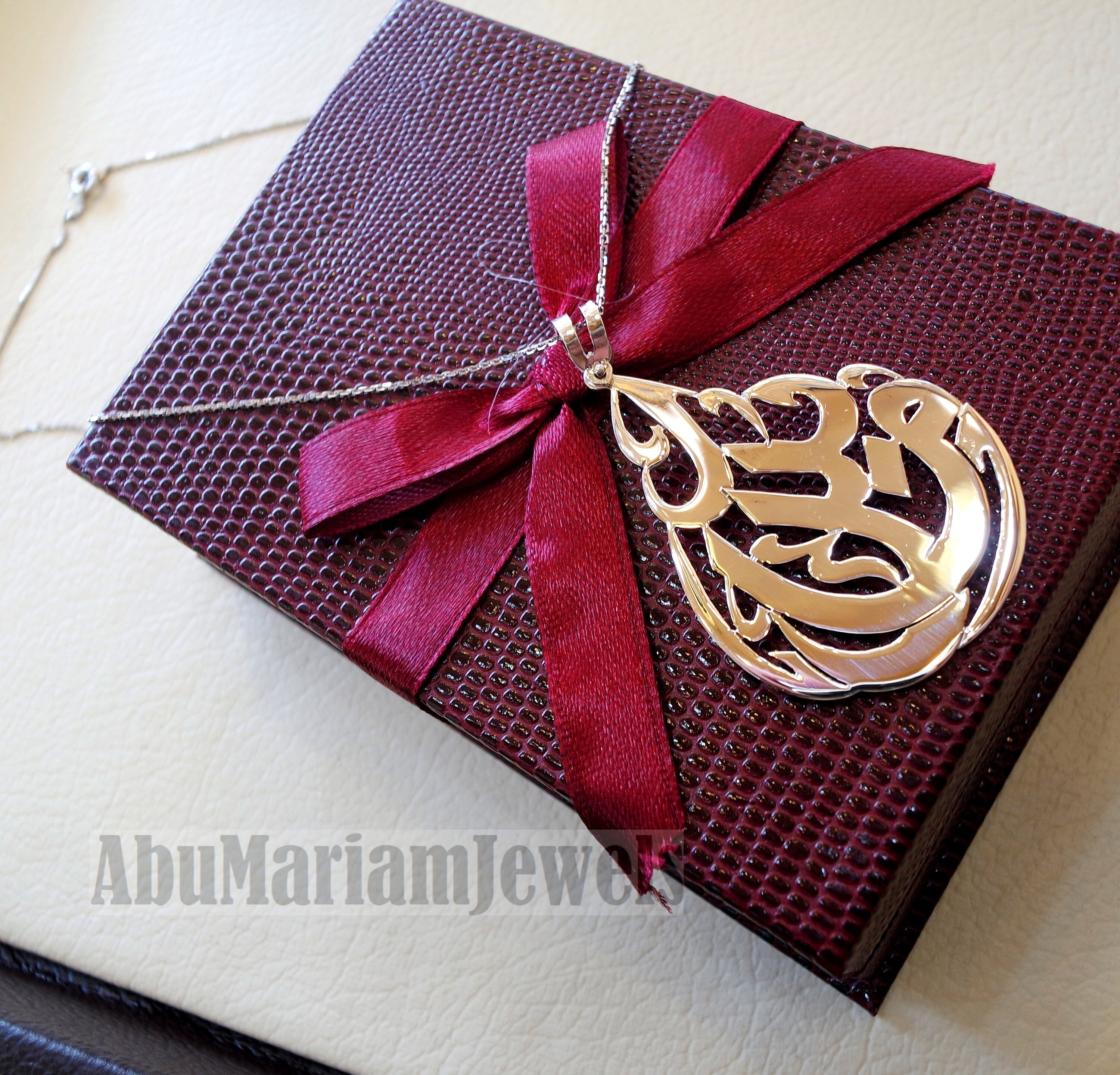 Pendant Any One or Two Names Arabic Made to Order Customized - Etsy