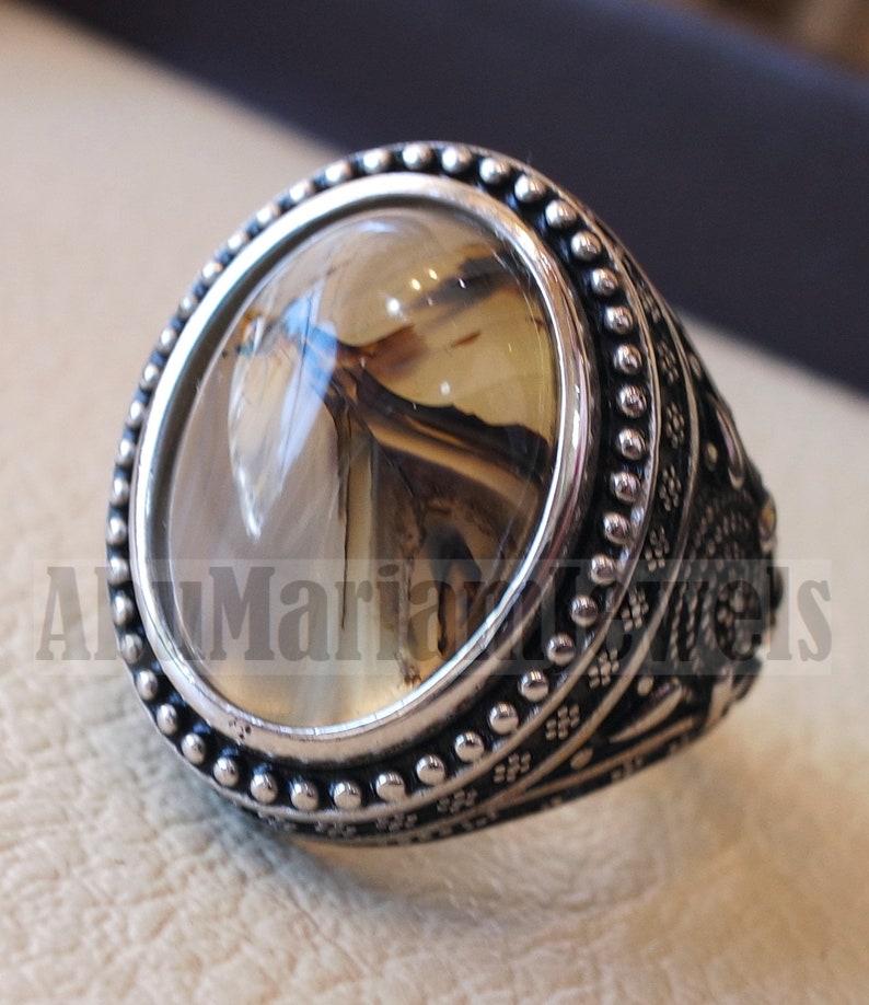 Yamani Aqeeq Akik Akeek Natural Oval Semi Precious Multi - Etsy