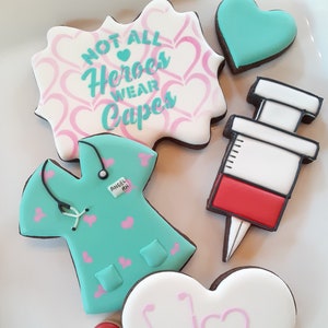 Nurse Appreciation Cookies Nurses Week Cookies, Gift for Nurse, Nurses ...