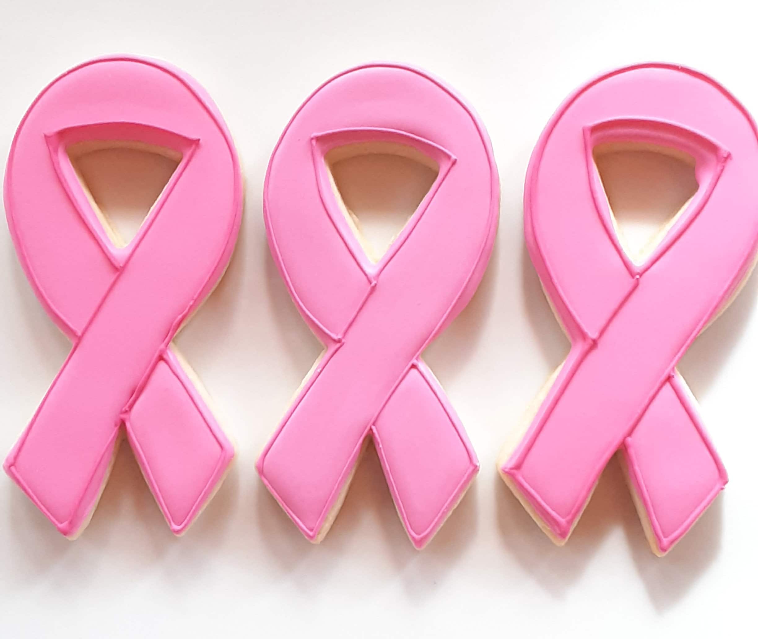 Cancer Ribbon Cookies at Stephen Jamerson blog