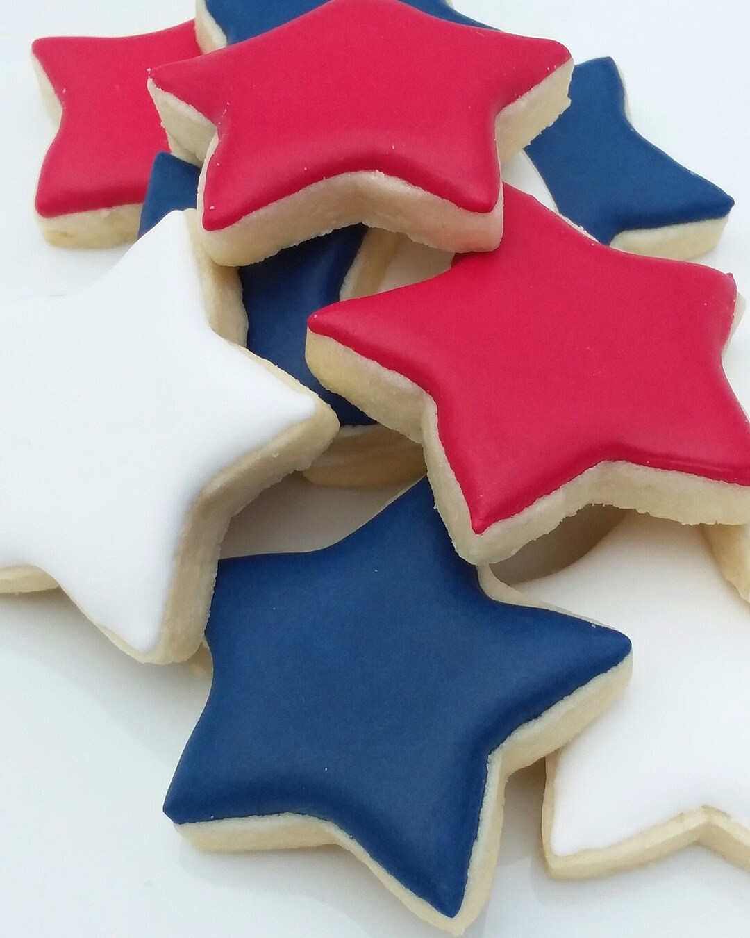 30 Mini Star Cookies 2024 Presidenial Election Cookies, Star Cookies ...