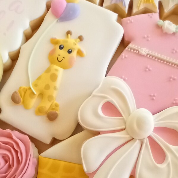 Giraffe Cookie - Etsy