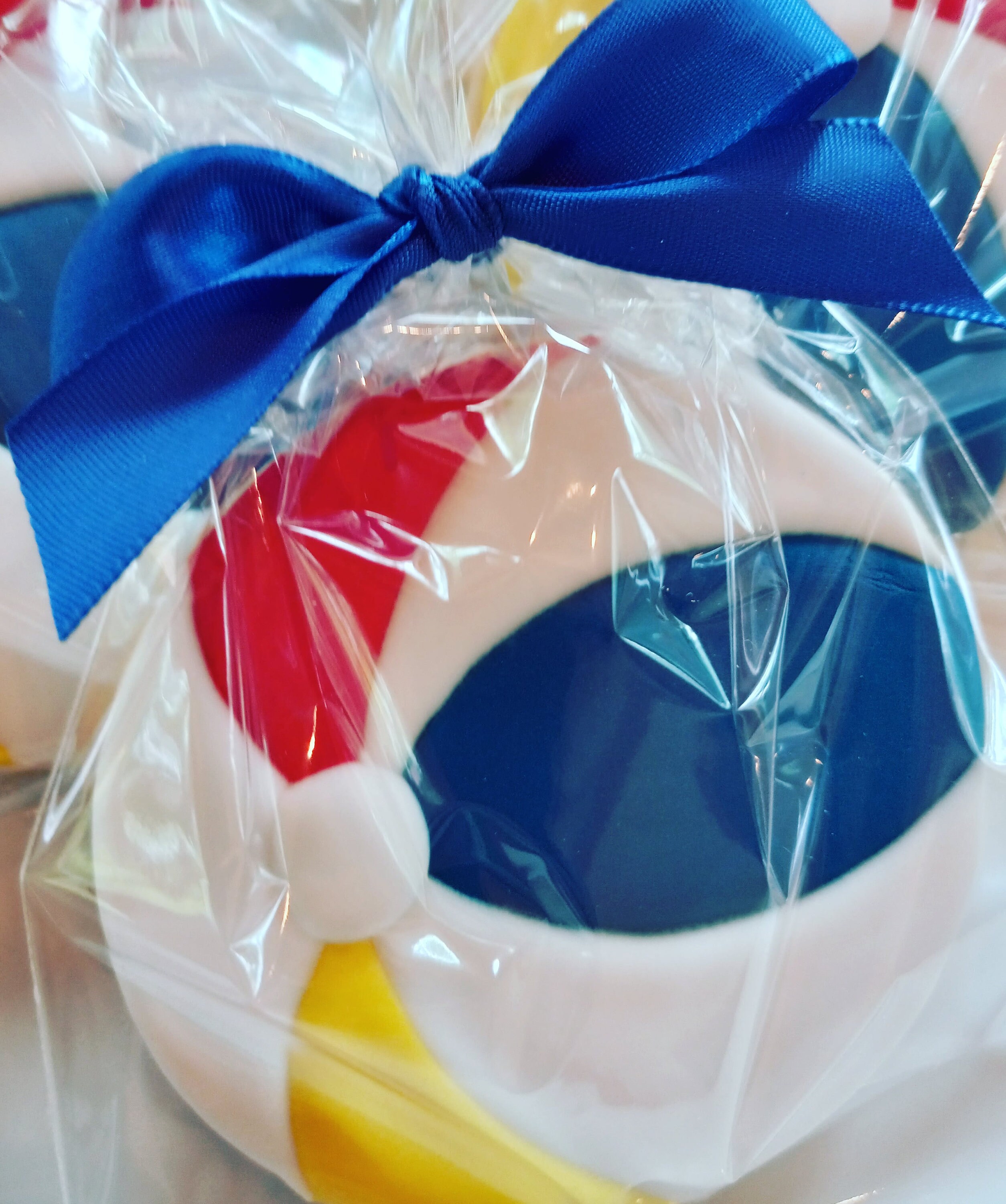 Beach Ball Cookies One Dozen Summer Cookies Beachball - Etsy