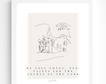 Psalm 84 Art - Etsy