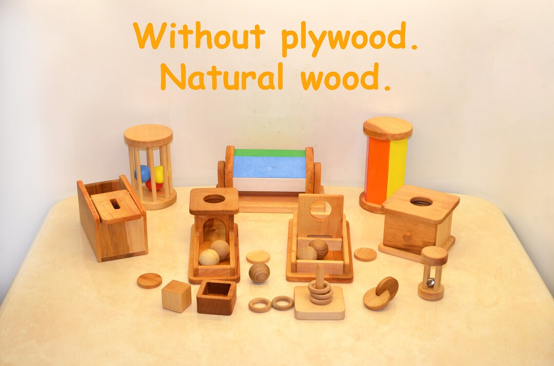 Large Set of 11 Items / Montessori Materials / Rainbow Drum / Set of ...