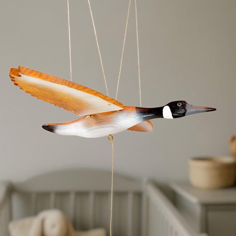 Wooden Hand Painted Geese - Etsy