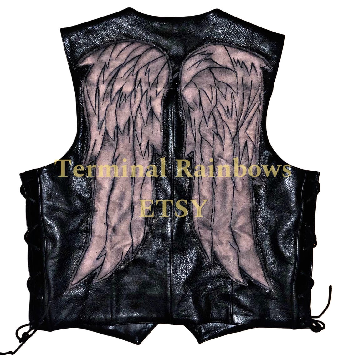 Angel Wing Vest Season 7 READY TO SHIP Medium - Etsy