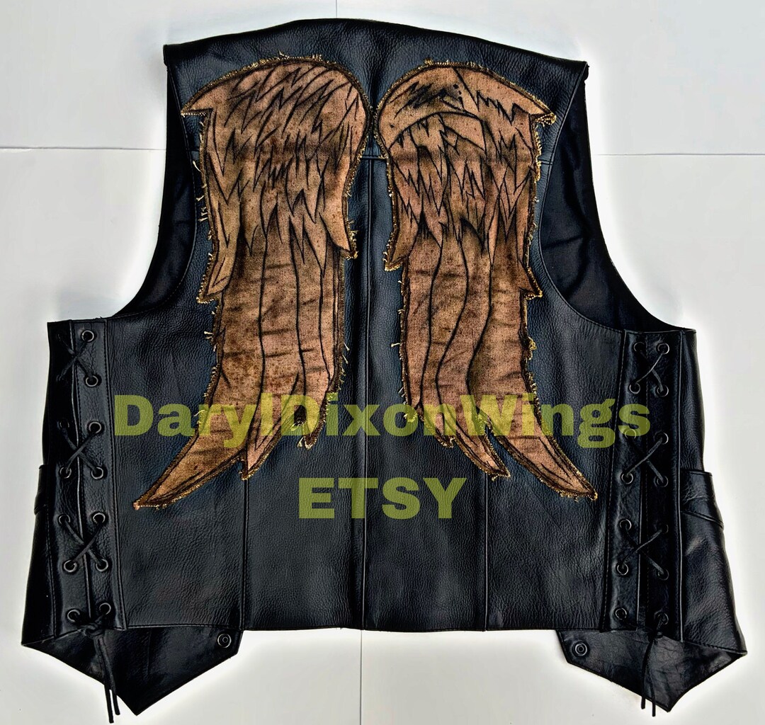 Daryl Dixon Vest Prison Era 2.0 - Etsy