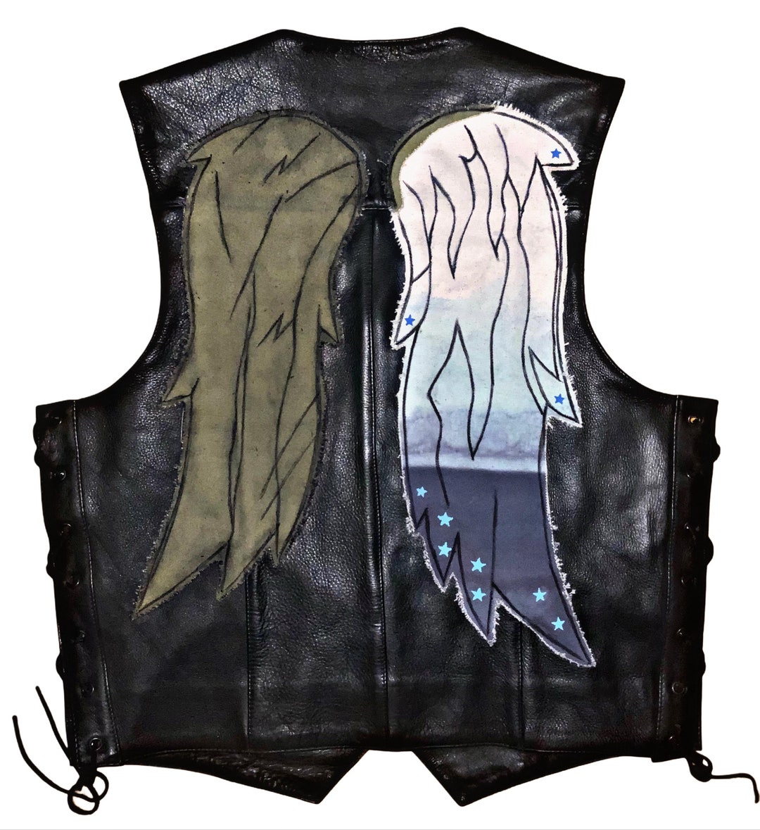Angel Wing Vest READY to SHIP Medium - Etsy