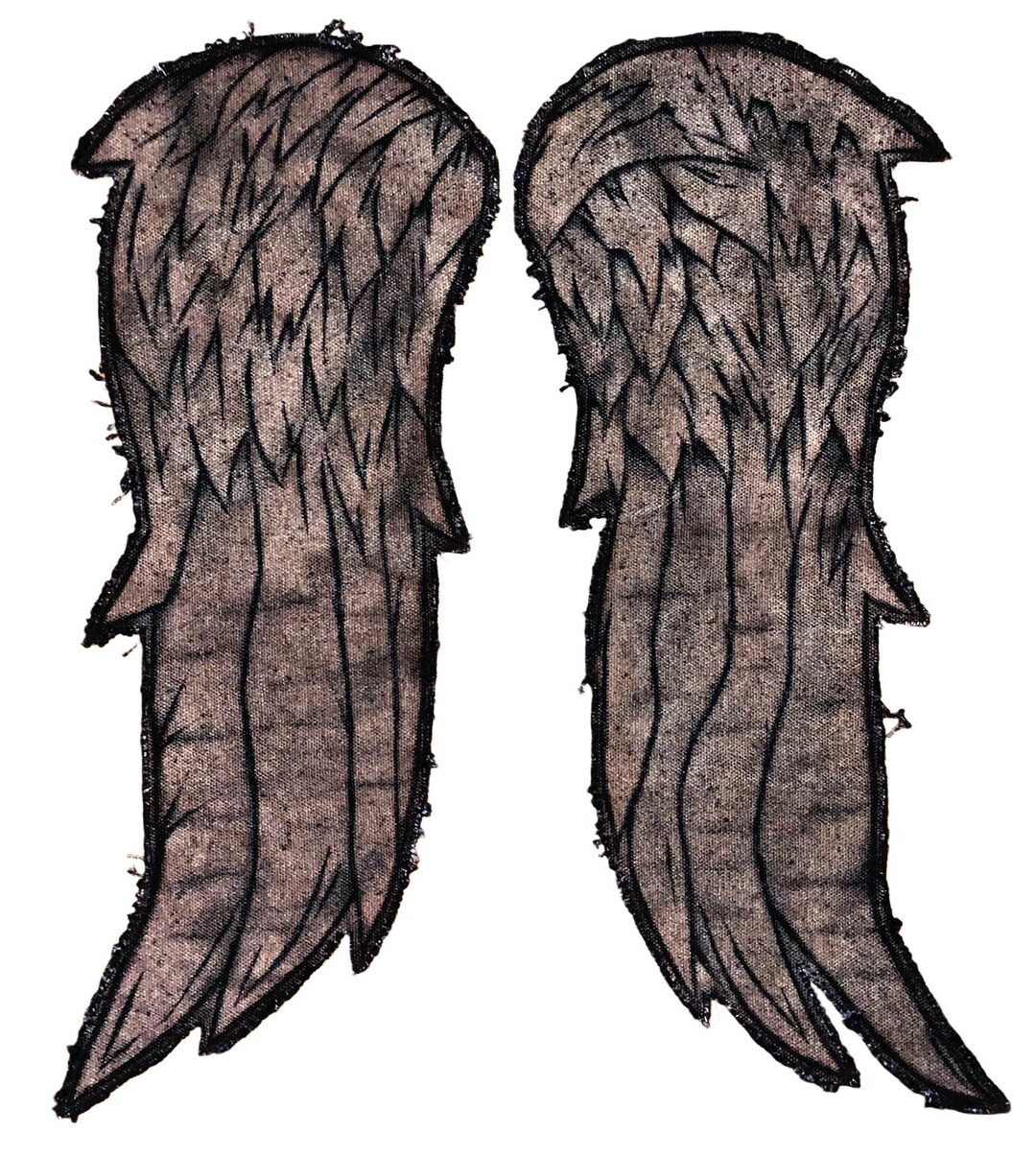 Dixon Angel Wing Patches - Prison Era - Etsy
