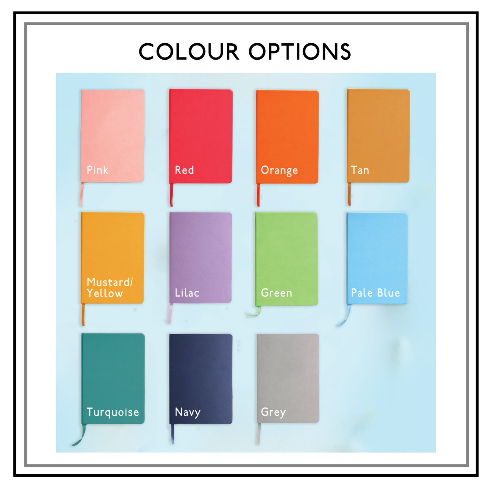 Personalised Secret Message Notebook. Journal PU Leather - Etsy