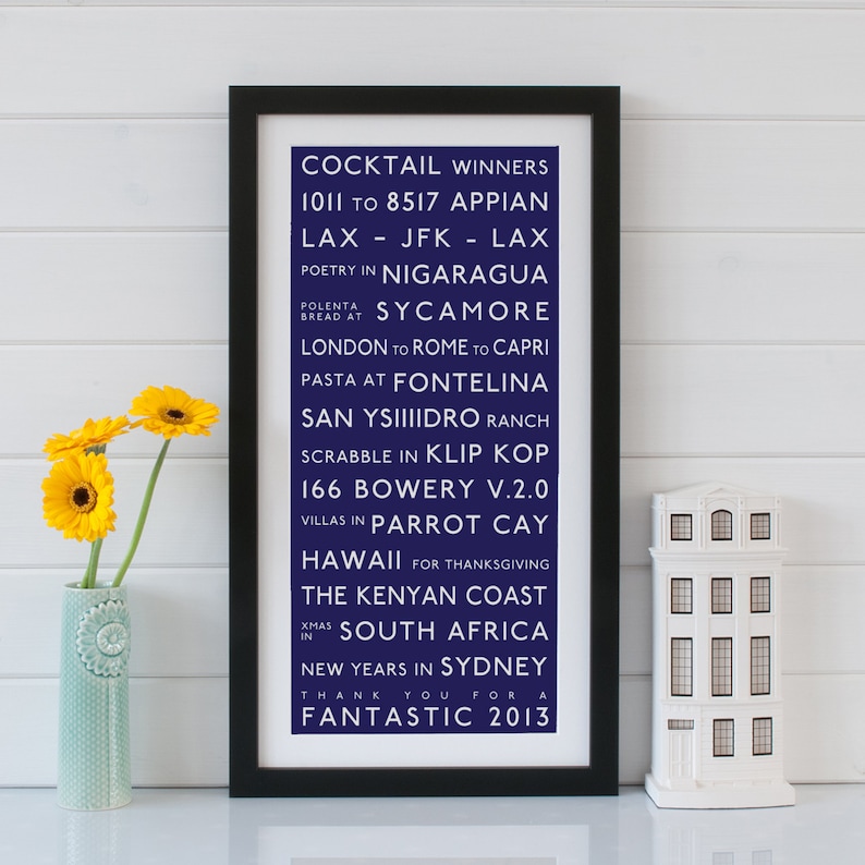 Personalised Destination Bus Blind Print. Routemaster Subway | Etsy