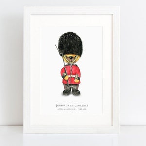 London Bus "all Aboard" - London Bus Nursery Print - Iconic London ...