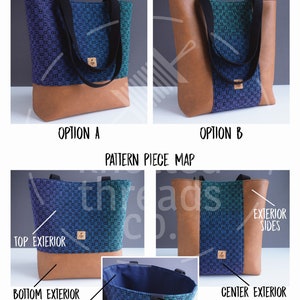The Tuesday Tote PDF Pattern | Beginner Pattern | Skill Builder - Etsy