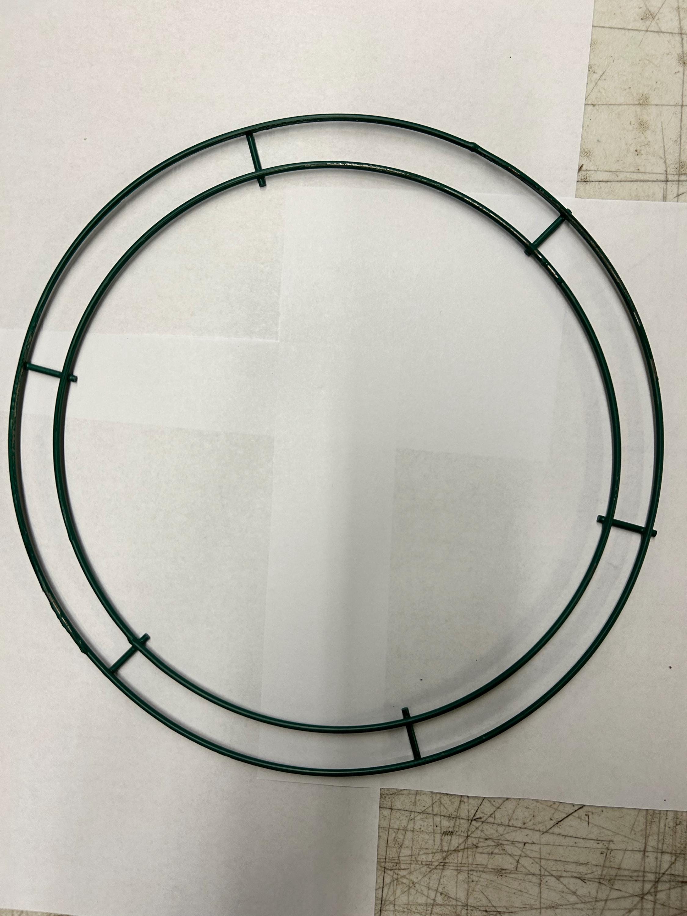 12 Inch Wreath Form, Double Rail Wreath Form, Can Be Used for Double ...