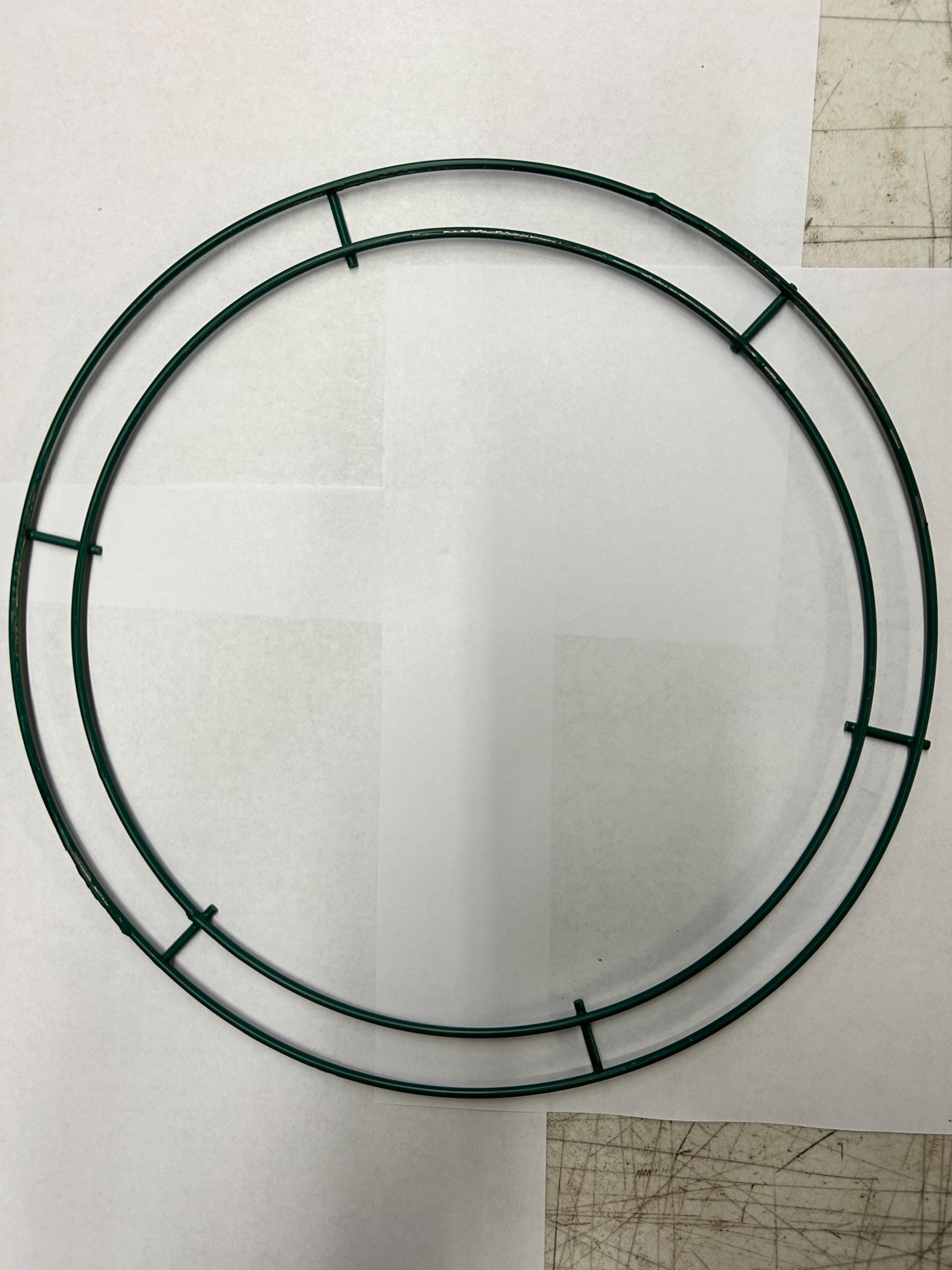 12 Inch Wreath Form, Double Rail Wreath Form, Can Be Used for Double ...