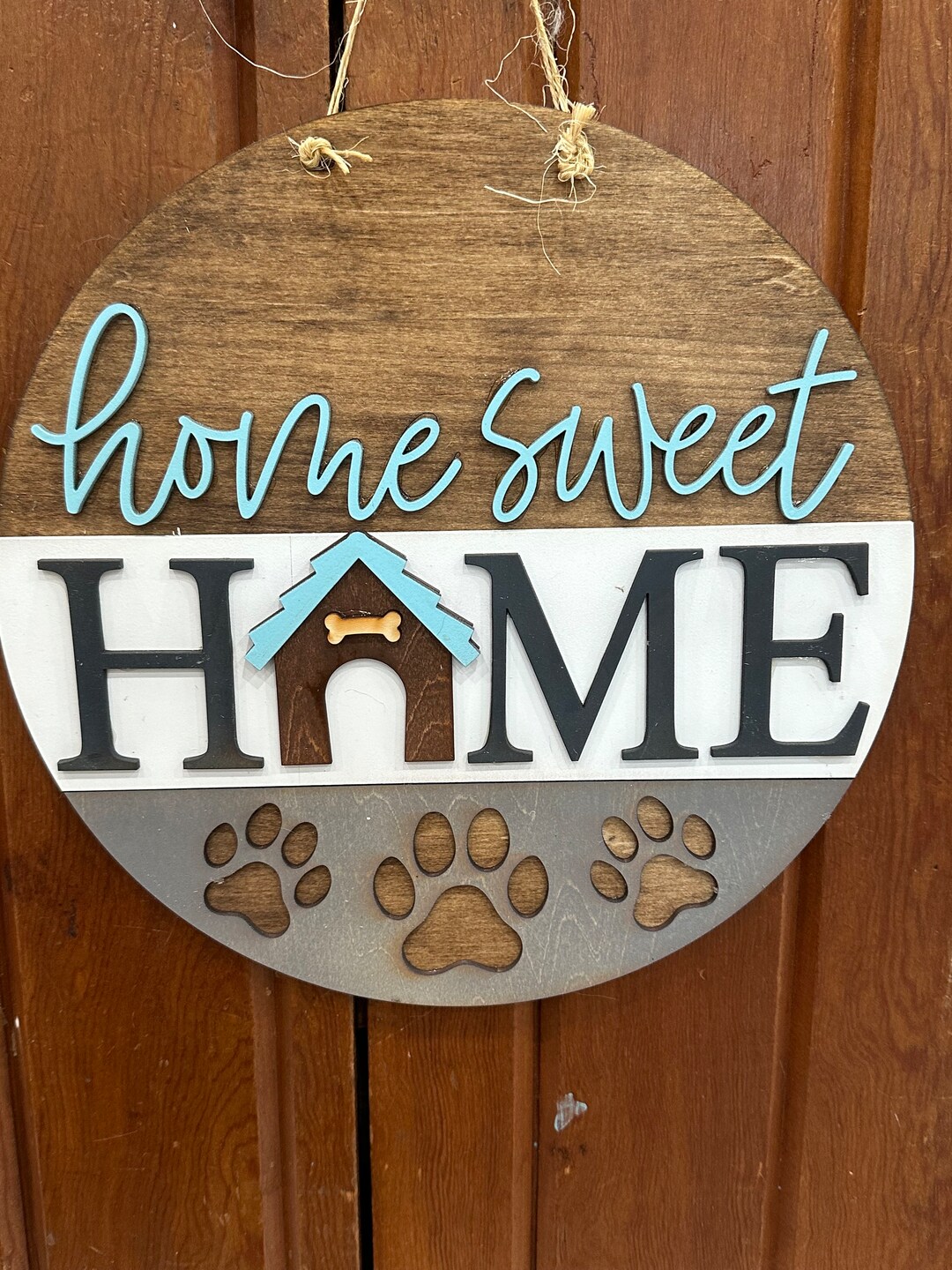 Home Sweet Home Simple Front Door Decor Front Door Wreath Welcome Sign ...