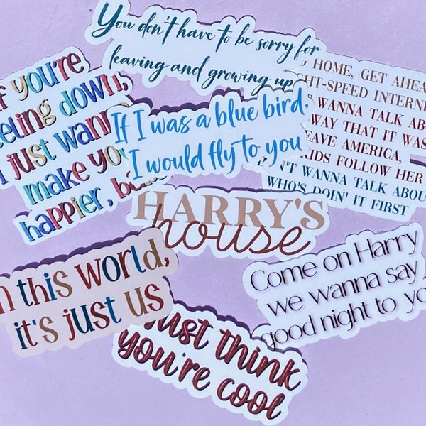Harry Styles Sticker Pack - Etsy
