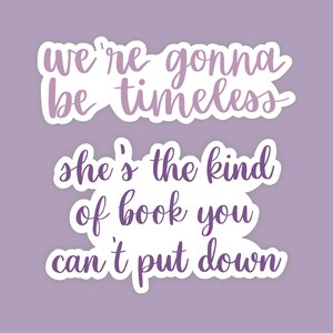 Taylor Swift speak Now taylors Version Inspired Waterproof Sticker Pack ...